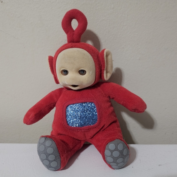 Toys | Vintage 1998 Eden Teletubbies Teletubby Red 8 Po Flocked Fuzzy ...